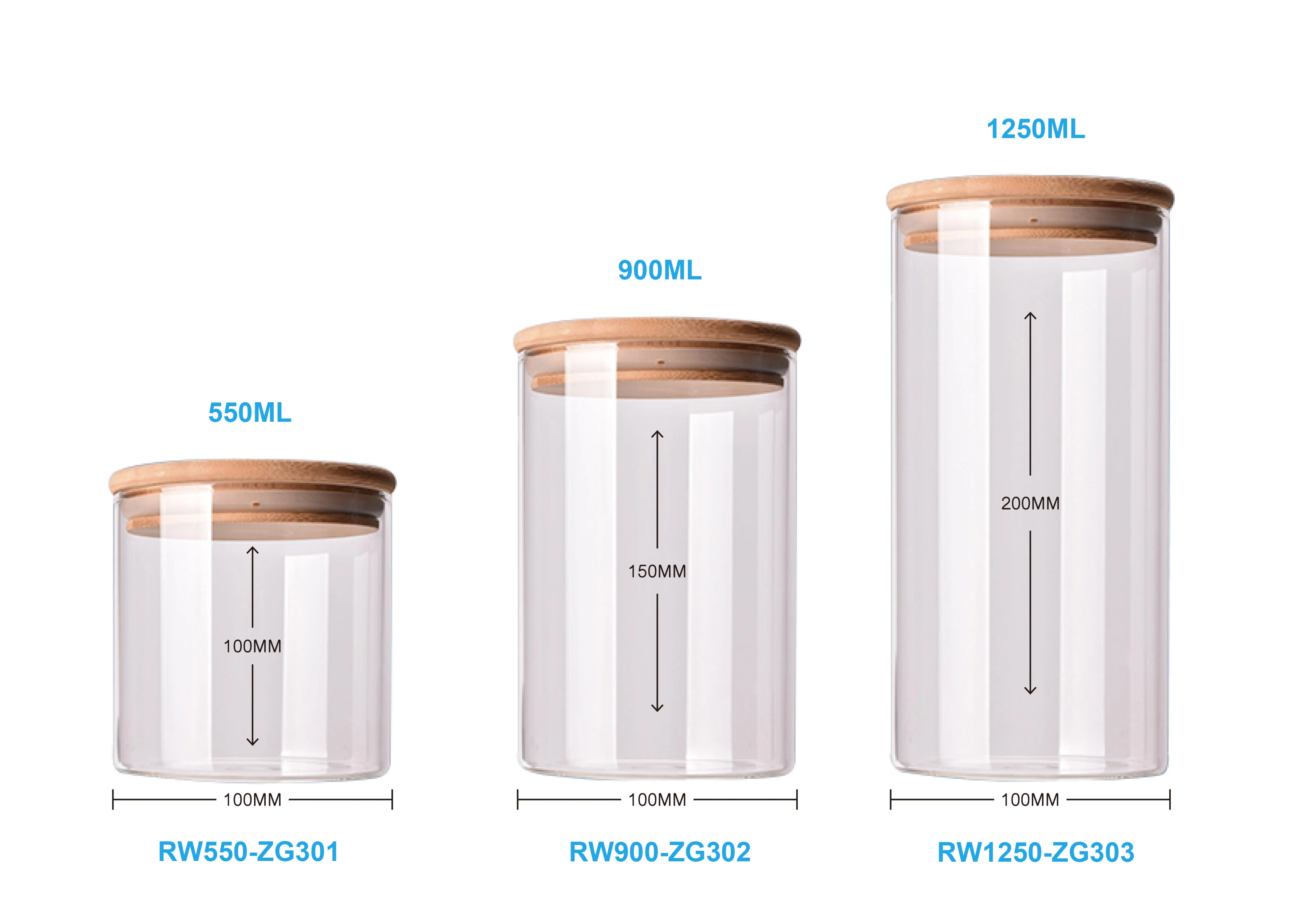 Wholesale Round Bottom Fancy Food Storage Coffee Glass Jar - Buy Round ...