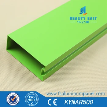 Rectangular Channel Baffle Aluminum Ceiling System - Buy Aluminum ...