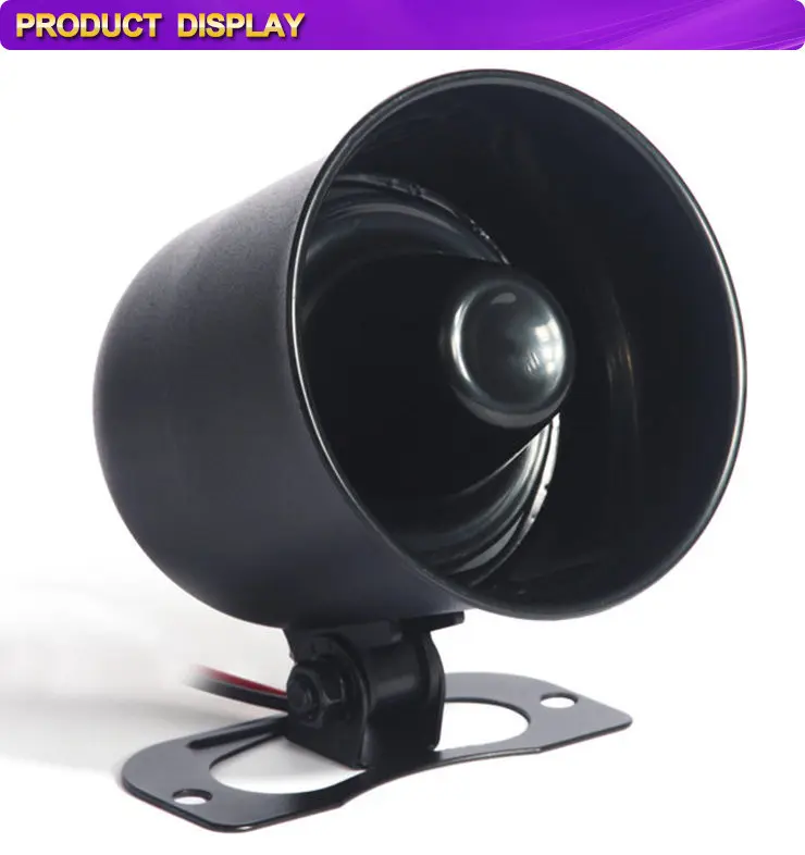Black 12v 25w 118db Electronic Police Siren For Car - Buy Police Siren ...
