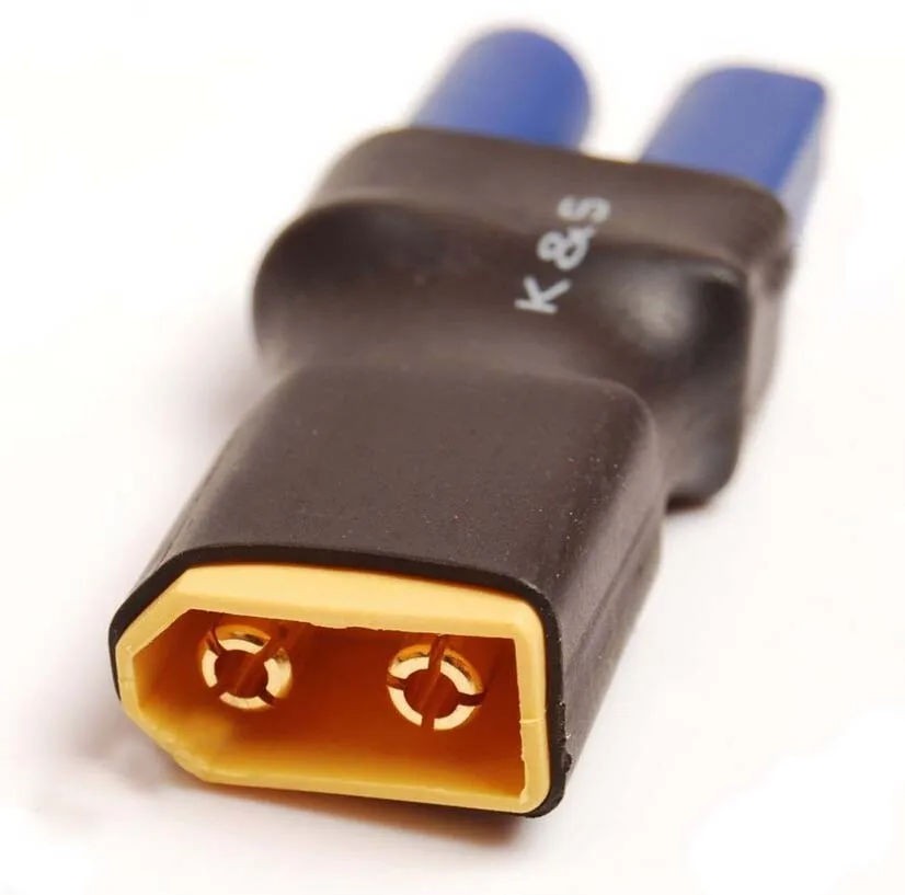 Rc No Wires Connectors: Ec5 Male Female To Female Xt60 Adapter For Rc ...