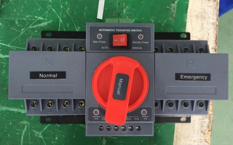 Yuye 220v circuit breaker type auto automatic transfer 3P/4P MCB Type ...
