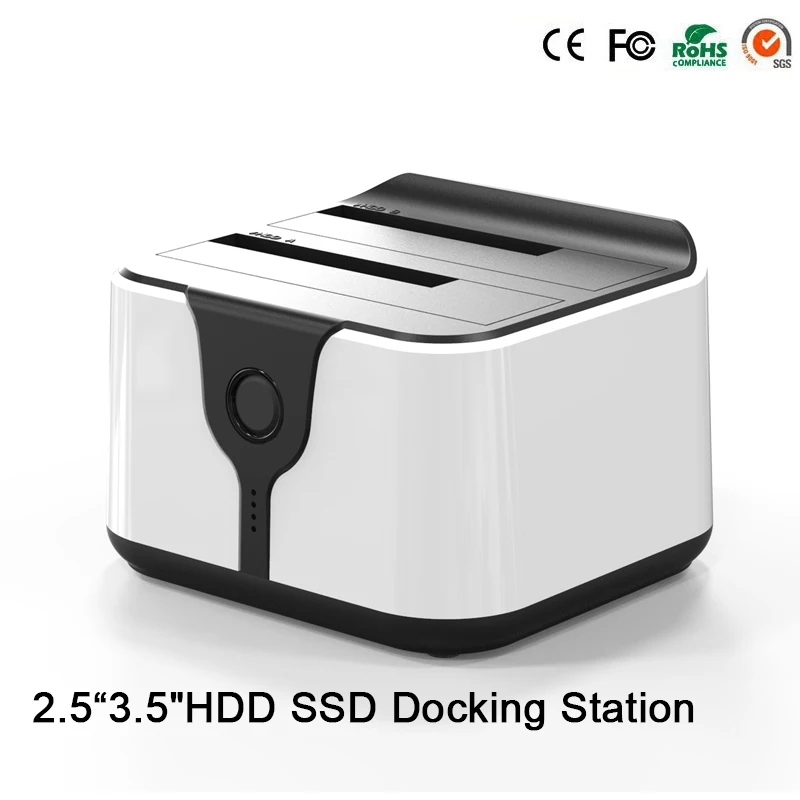 Blueendless Bs-hd05 2bay Usb3.0 Docking Station For All Pc&laptop 2.5 ...