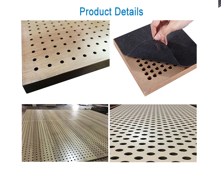 1.5 Mm Micro Perforated Acoustic Panel Acoustic Perforated Gypsum Board ...