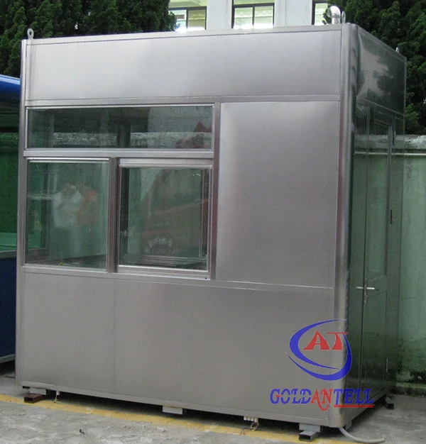 High Quality Movable Stainless Steel Container Sentry Box