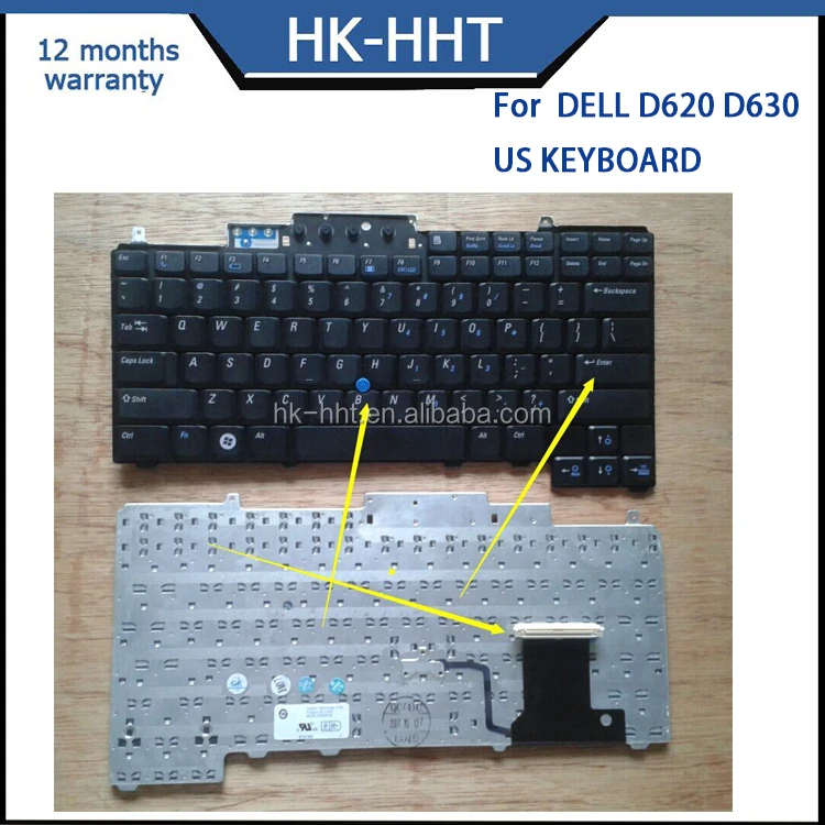 Us Laptop Keyboard For Dell Latitude D620 D630 D820 D830 - Buy Notebook ...