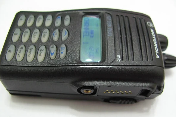 Motorola Compact Full-keypad Gp338plus Radio Communication Walkie ...