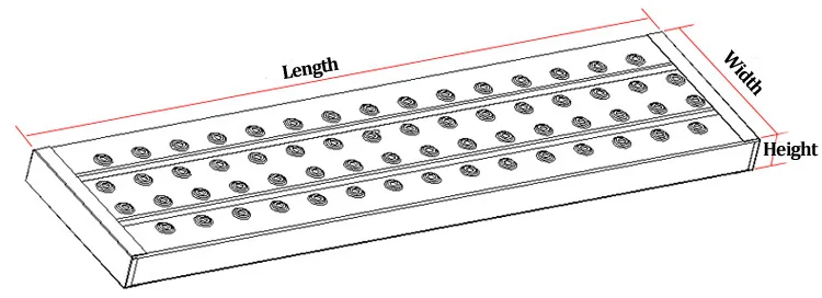 All Size Scaffolding Catwalk with Printable Tag Toe Board Scaffold