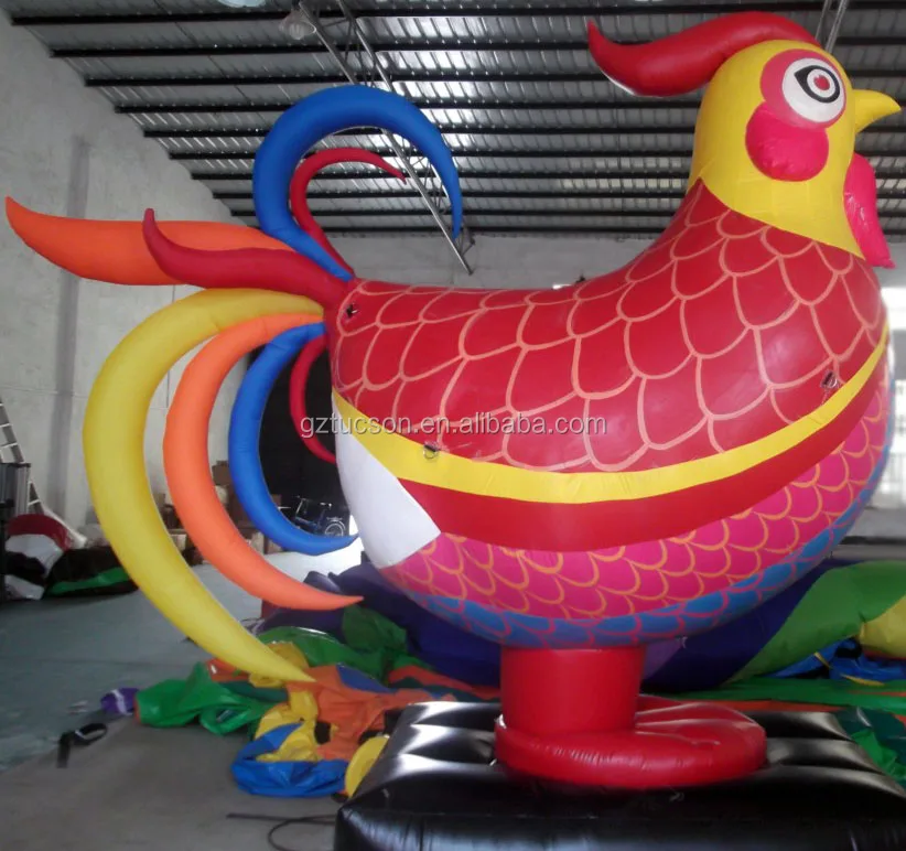 Durable And Long Lasting Inflatable Chicken/ Chook Model - Buy ...