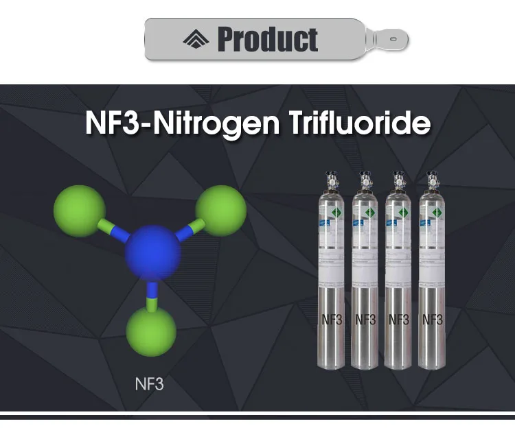 Nitrogen Trifluoride Nf3 Gas Manufacture - Buy Nf3 Gas,Nf3,R11 Gas ...