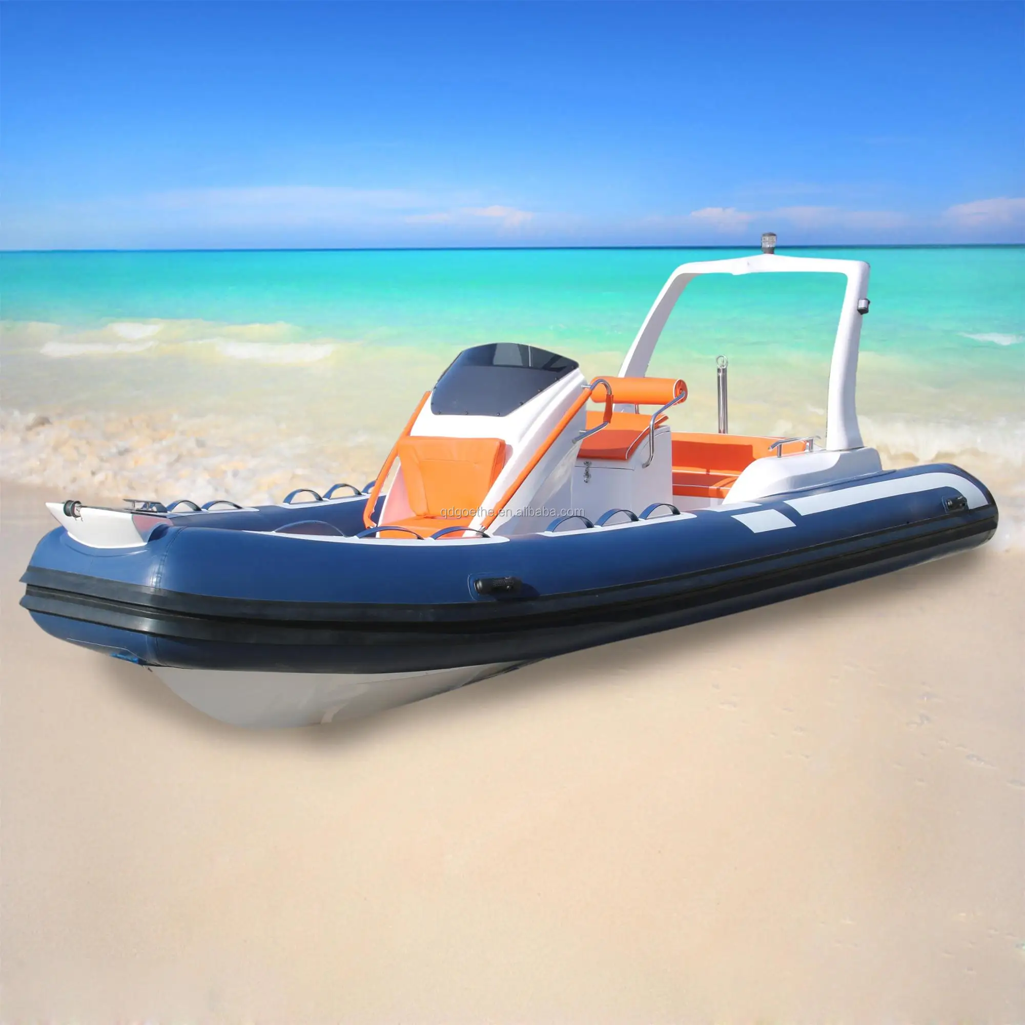 Rib 580b Boat Rigid Inflatable Boats Fishing Fiberglass Rib Inflatable ...