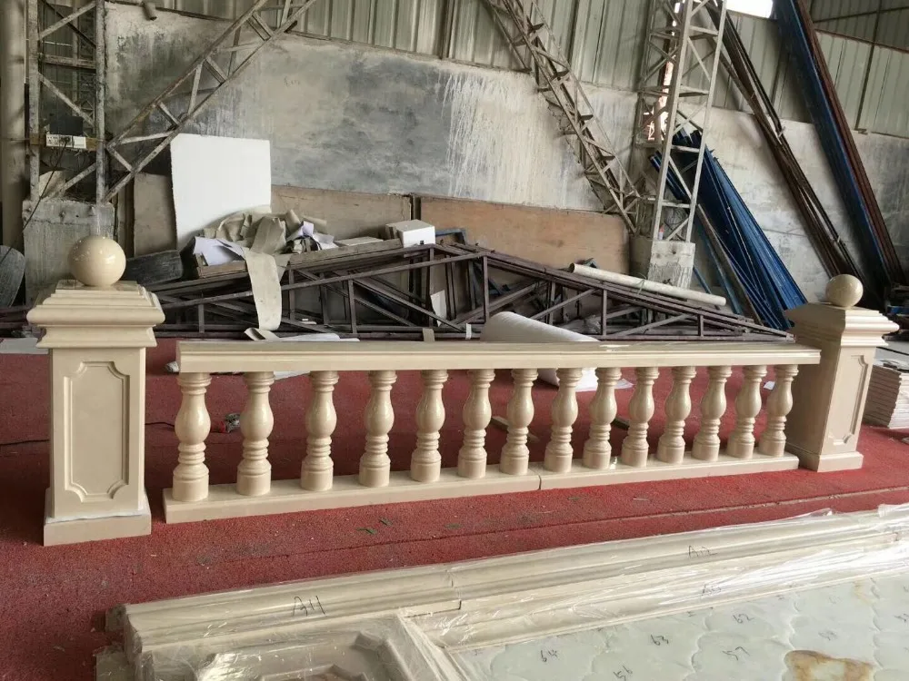 Villas Outdoor Natural Stone Baluster Design Railing Limestone Baluster ...
