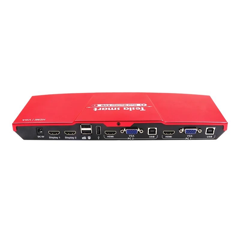 4x2 Kvm Switch Dual Monitor Control By One Set Monitor Keyboard And ... 4x2 Kvm Switch Dual Monitor Control By One Set Monitor Keyboard And ...