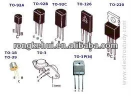 Power Transistor 2n3055 Mt200 Transistor Npn 400v 300ma Hfe50 To92 ...