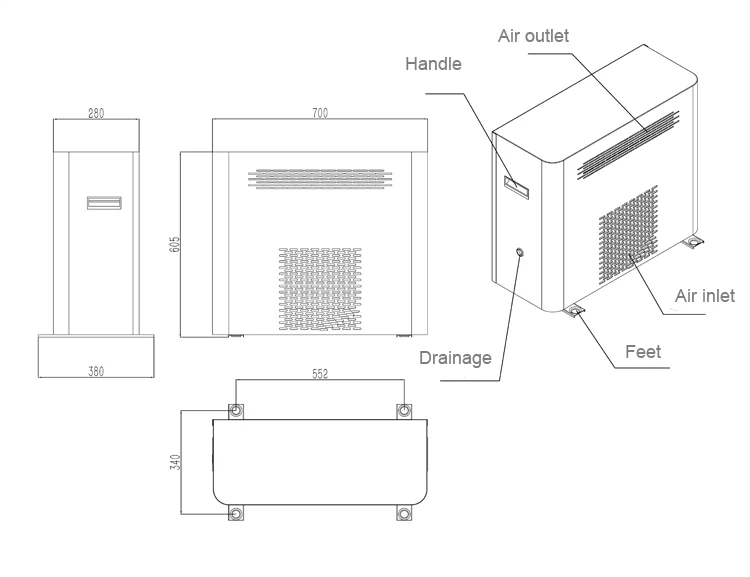 50L/D Ceiling Wall Mounted Water Dispensers - Efficient & Reliable