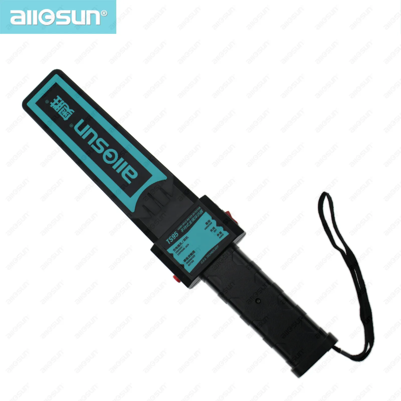 Allosun Ts95 Security Metal Detector Security Hand Held Metal Detector ...