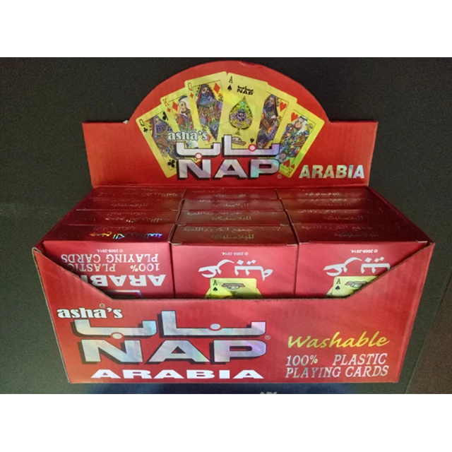 New Nap Product Arabia Wholesale Plastic Playing Cards Poker For Board ...