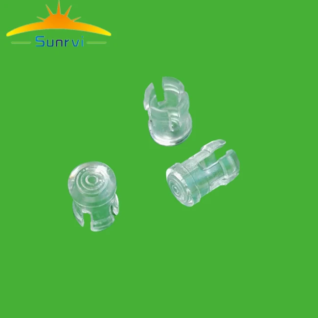 Led Light Guide Pipe Pc Clear Color Plastic Led Lens Cover Dia 6.35mm ...