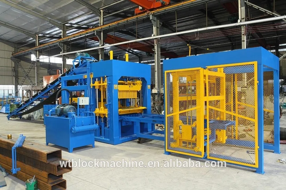 Qt5-15 Masa Full Automatic Concrete Block Machine Price,Solid Block ...