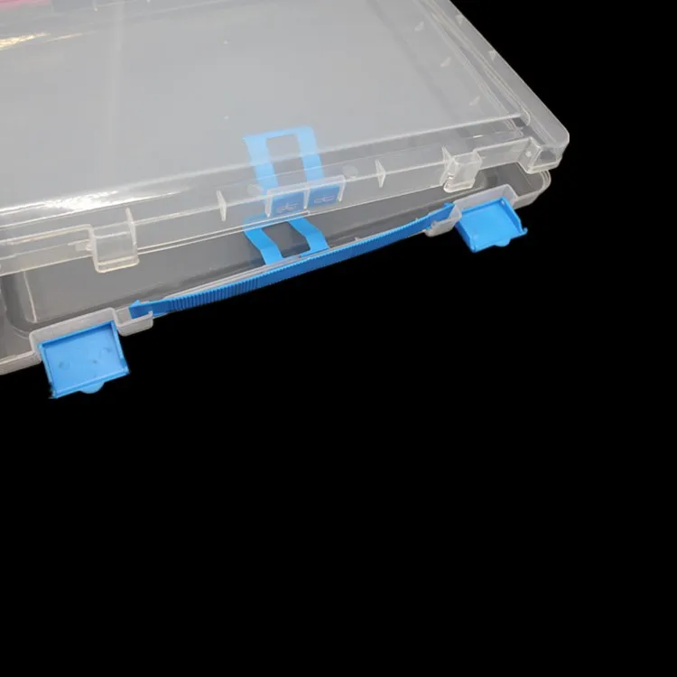 Durable B4 Plastic File Folder Box with Handle - Hinix