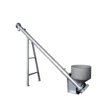 Auger Feeder With Round Hopper - Buy Flexible Screw Conveyor,Screw ...