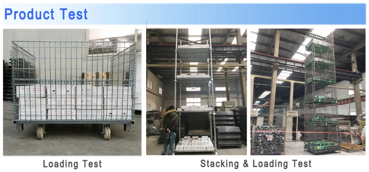 Industrial Fabricated Collapsable Metal Pet Preforms Storage Stacking ...