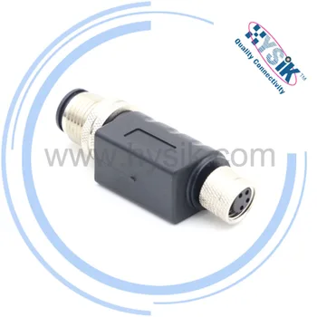 M8/m12 3-pin 4-pin Female To Male Adapter Sensor Connector - Buy M8 3 ...