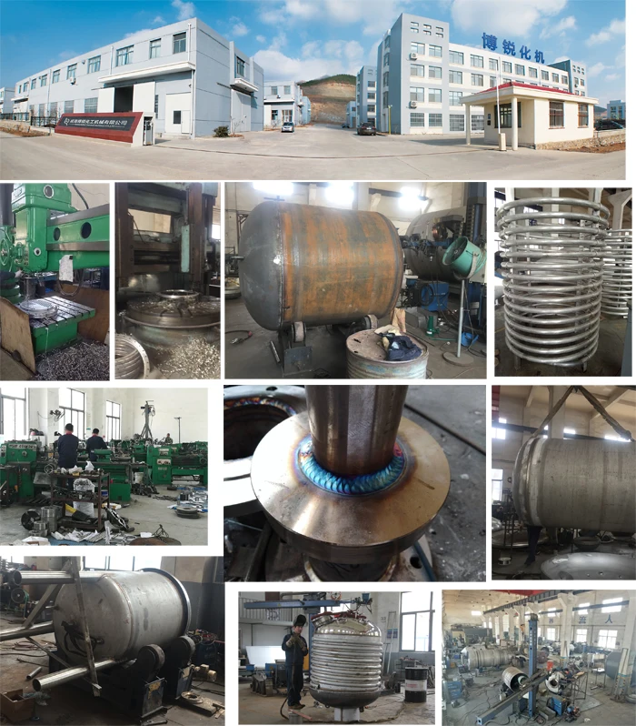 500L Plug Flow Industrial Fixed Bed Reactor - Durable & Efficient