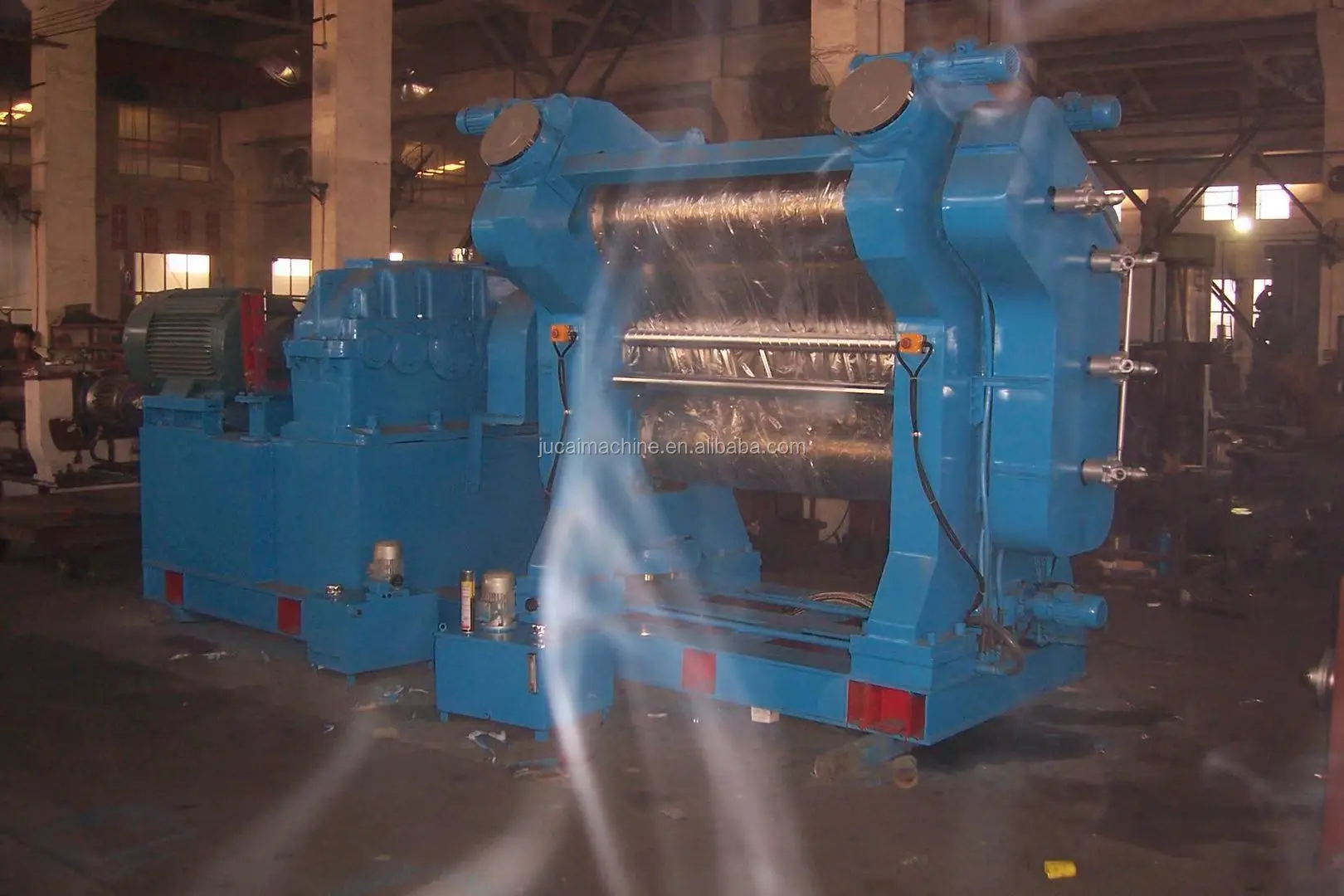 Automatic 4-Roll Tyre Fabric Rubber PVC Calender Machine