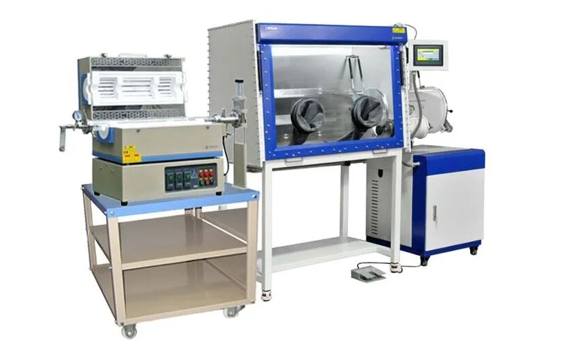 Glove Box With H2o & O2 Purification System And Hinged Front Window Vgb ...