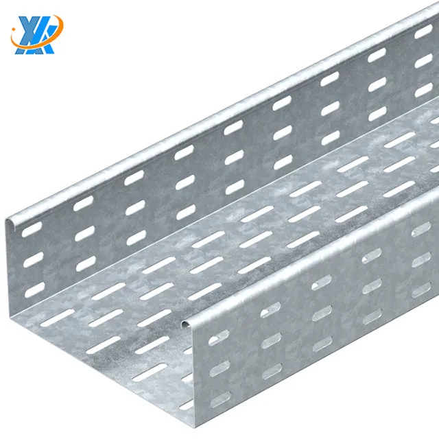 Metallic Cable Tray Holder Electrical Perforated Cable Tray - Buy ...