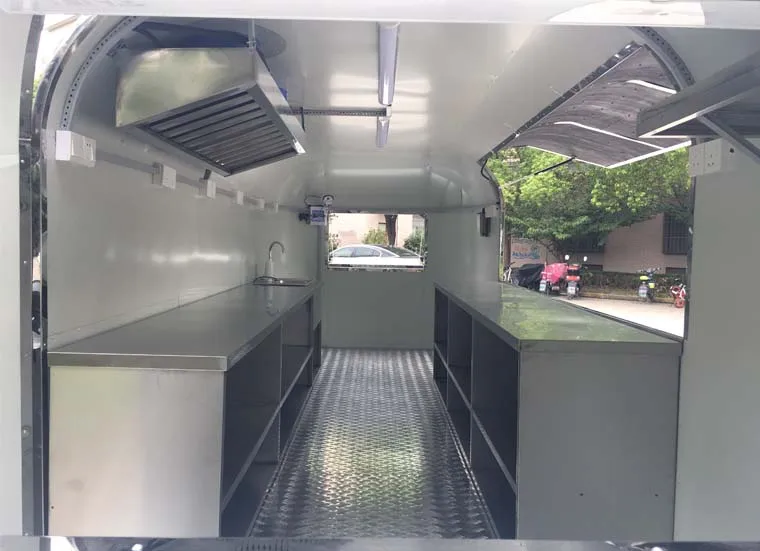 Custom Waffle Kiosk Design/mobile Buffet Cart/mobile Kitchen Food ...