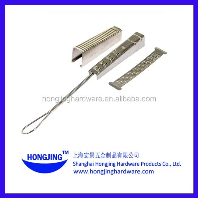 High Quality Heavy Dury Aerial Fiber Optic Flat Wedge Cable Clamp - Buy ...