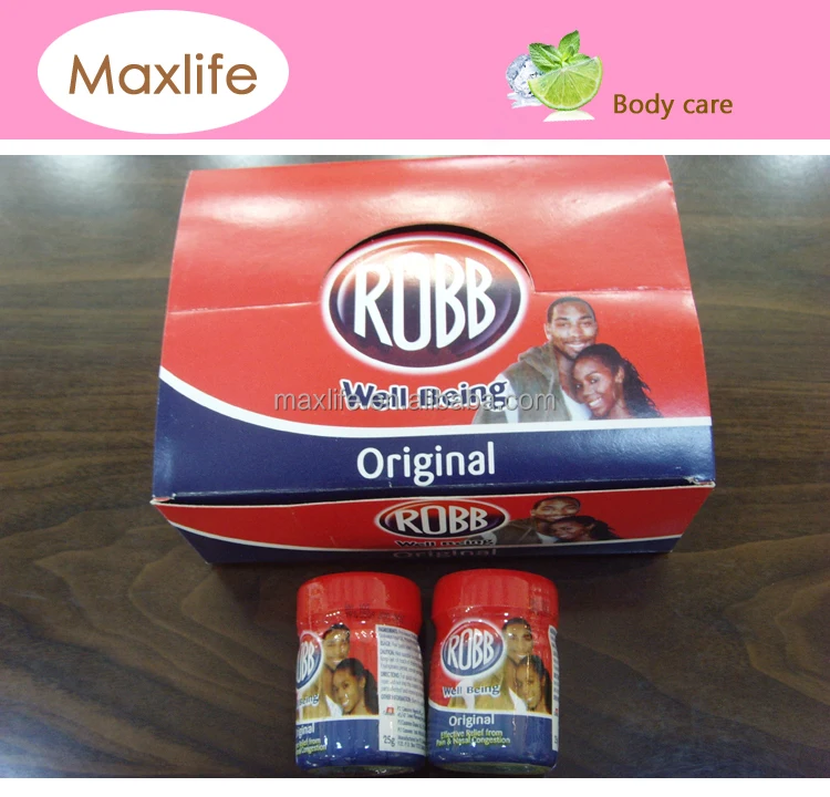 25g ROBB methyl salicylate balm for quick neck waist headache pain ache ...