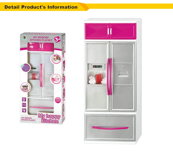 Plastic Refrigerator Kitchen Play Set Toy For Kids Oc0200346 - Buy Toy ...