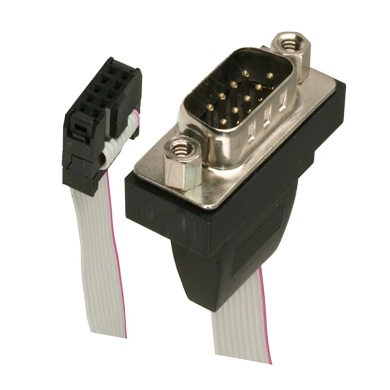 D-sub Db9 9 Pin Female Connector To Idc Female 10 Pin Flat Cable - Buy D-sub Db9 9 Pin Female ...