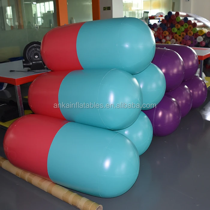 Giant Inflatable Capsules Model/customized Inflatable Pills Toy For ...