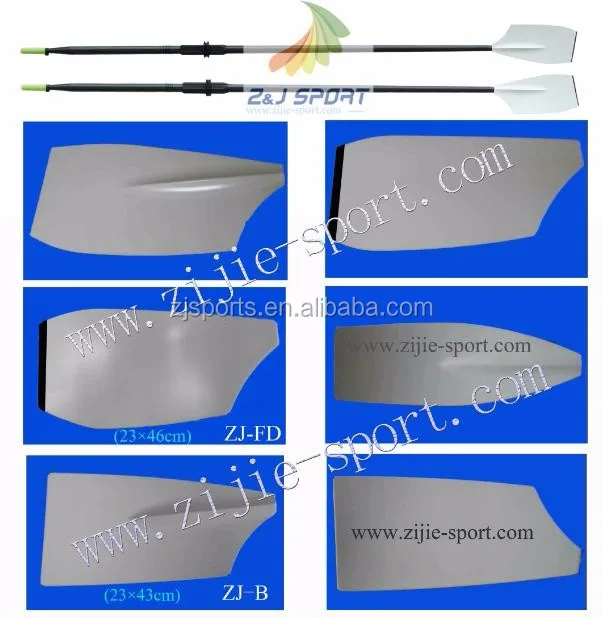 Carbon Fiber Oval Shaft Sculling Oars Rowing Oars - Buy Rowing Oars ...