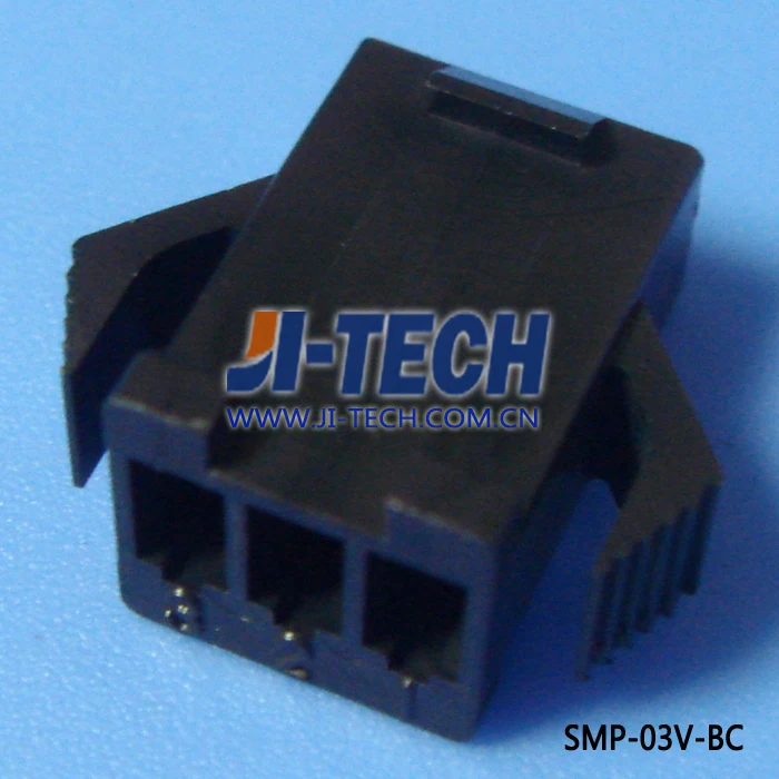 Jst Connector 2.5mm Pitch 3 Pin Sm Series Connector Smp-03v-bc Plug Housing Wire To Wire ...