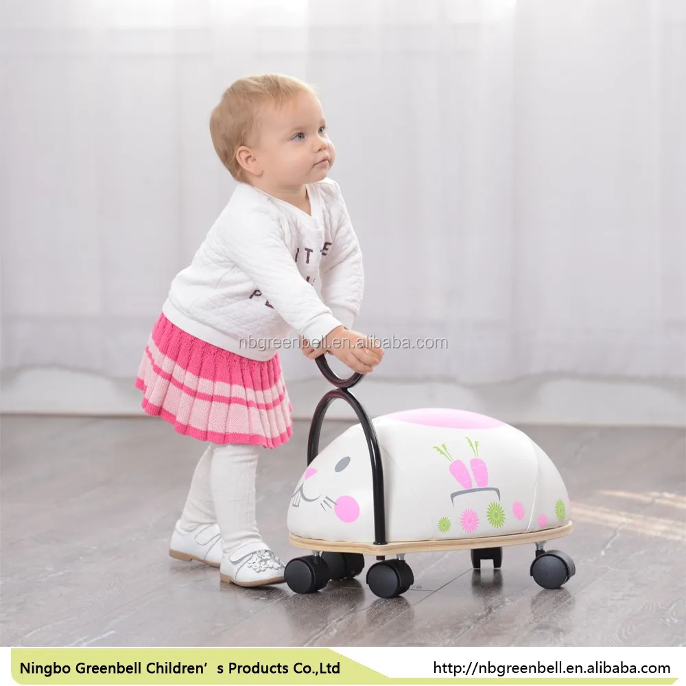 Kids Toddler Ride On Toy Ladybug Animals Car Wooden Balance Toys Ride ...