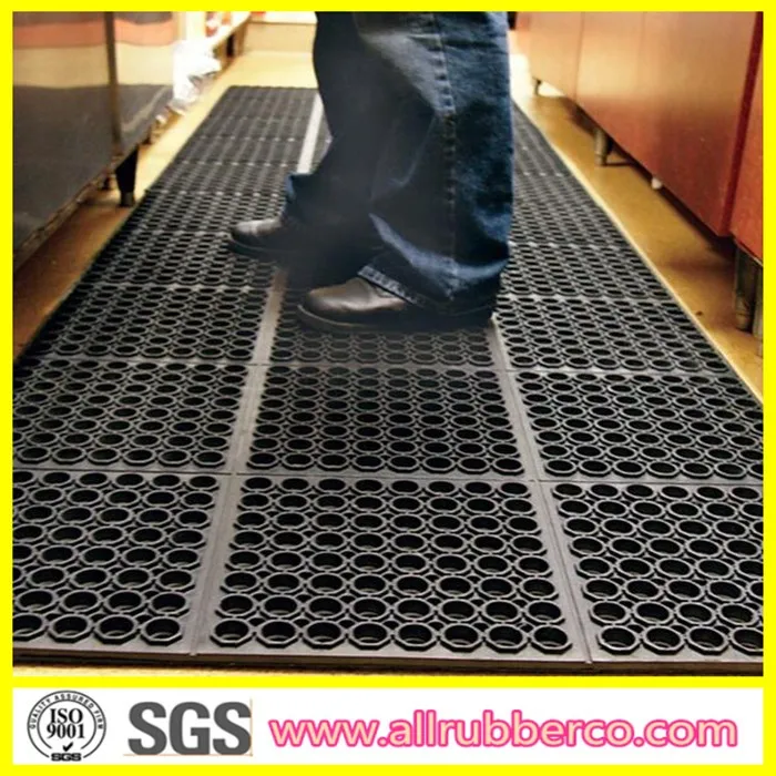 Interlocking Rubber Tiles - Anti-Slip Matting from China