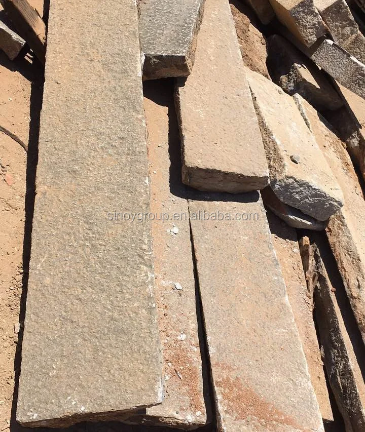 Antique Bush Hammered Stone Planks - Durable & Stylish