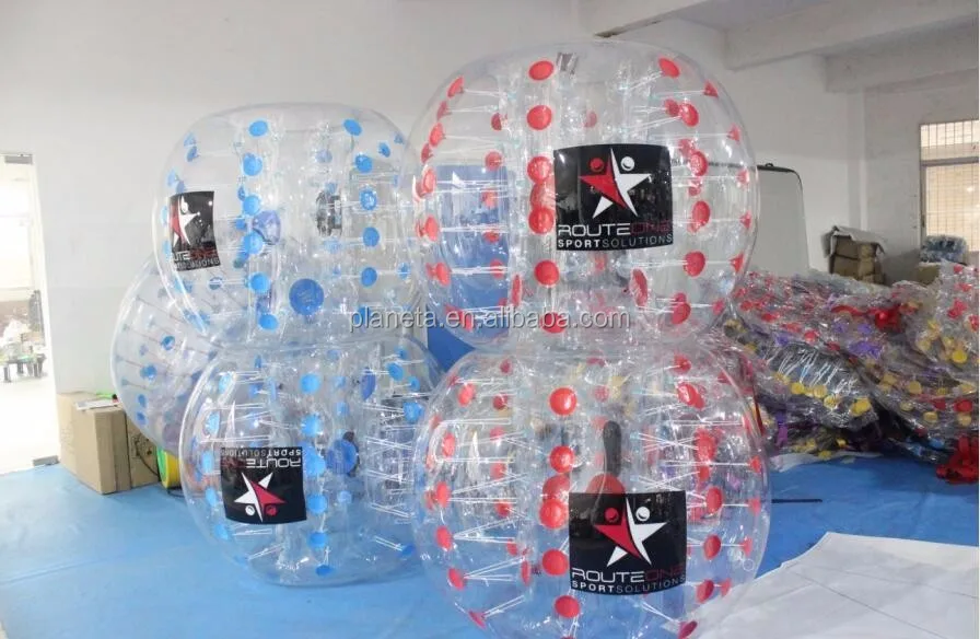 Guangzhou Inflatable Colorful Body Bubble Ball Suit Tpu/pvc Bubble ...