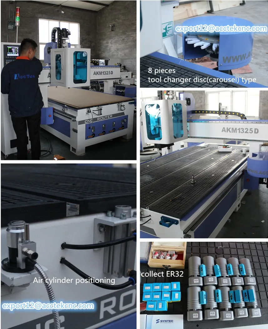 Woodworking Machining Center Steel Kitchen Cabinet Making Machines Wood ...