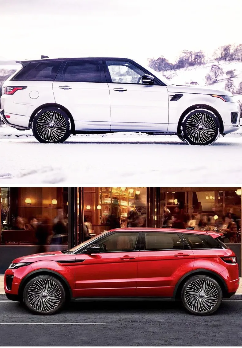Customized Forged Aluminum Alloy Rim Car Wheels for SUV Range Rover Velar