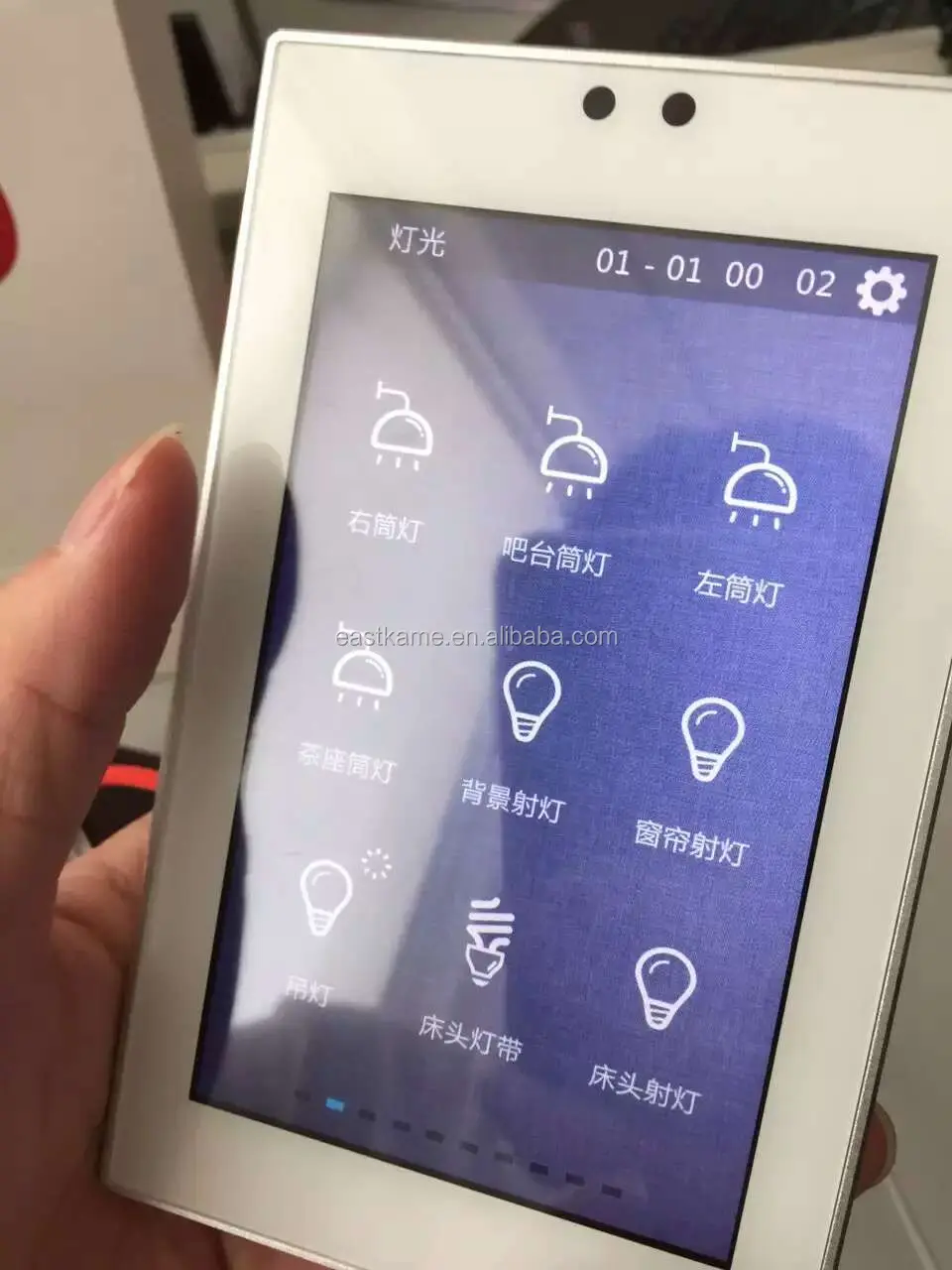 5" Touch Control Panel Screen Lcd For Knx Eib System - Buy Touch Panel ...