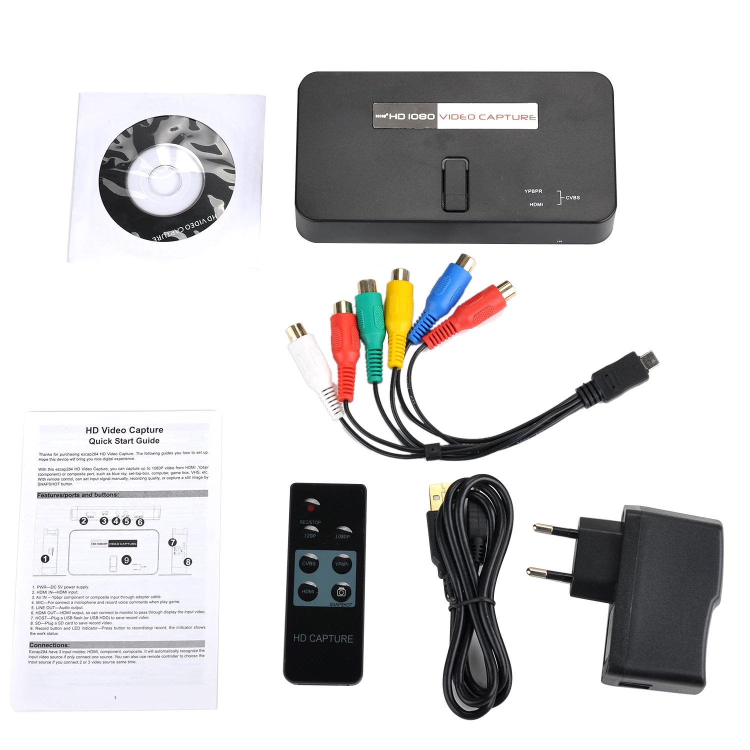 Ezcap284 HDMI Video Game Capture Card - Full HD 1080P