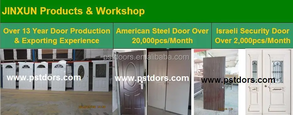 High Security Door with Israel Lock - Top Quality & Anti-theft
