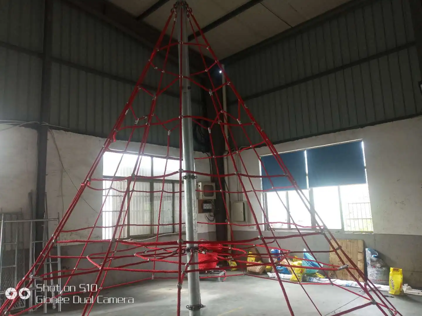 Sidana Kids Active Rope Pyramid Climbing Net For Amusement Theme Park ...