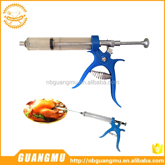 Professional Automatic BBQ Meat Marinade Injector Gun Kit