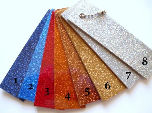 Holographic Glitter Powder for Epoxy Floor Coating